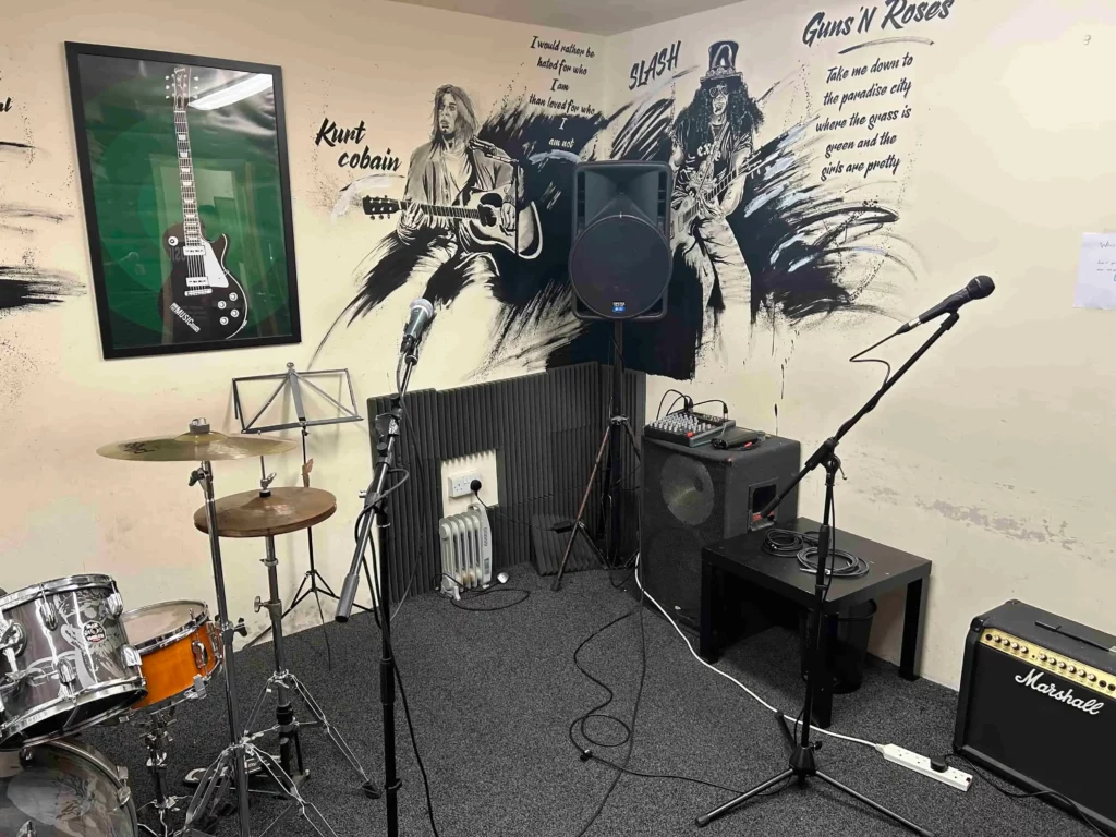 Rehearsal Studio Antrim | Band Practice Rooms Near You